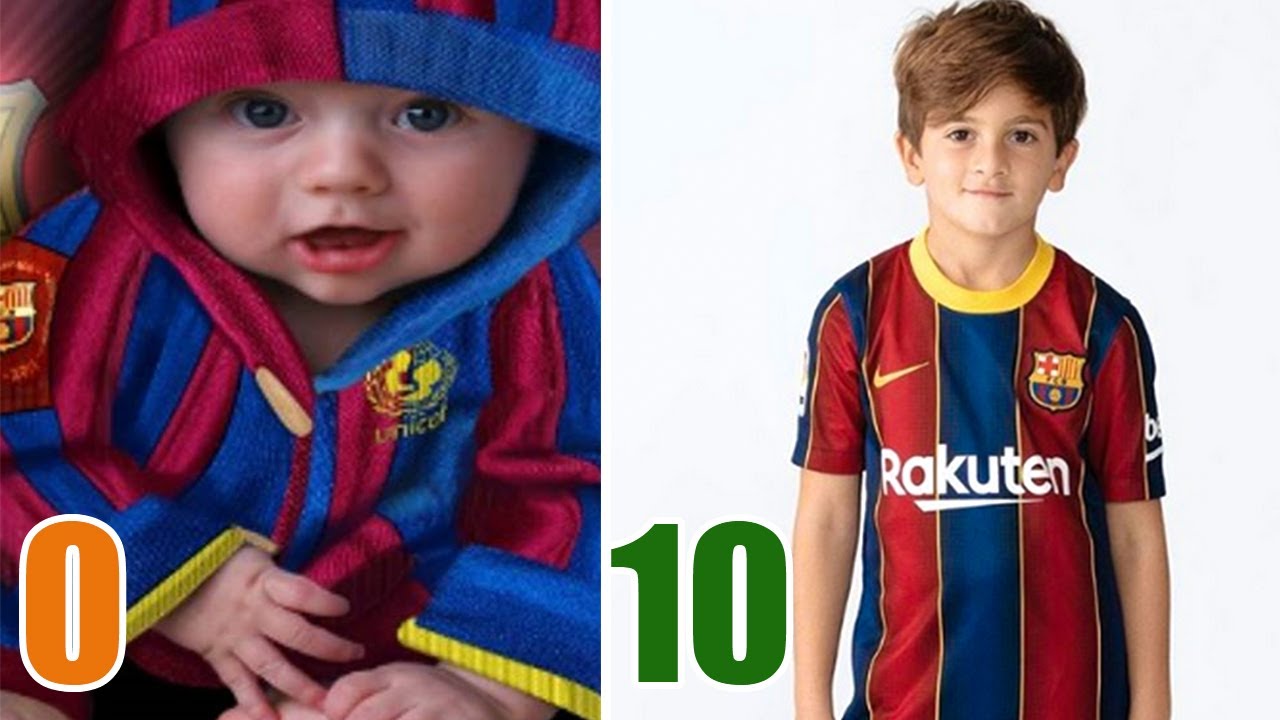 Thiago Messi Transformation From 0 To 10 Years Old - YouTube
