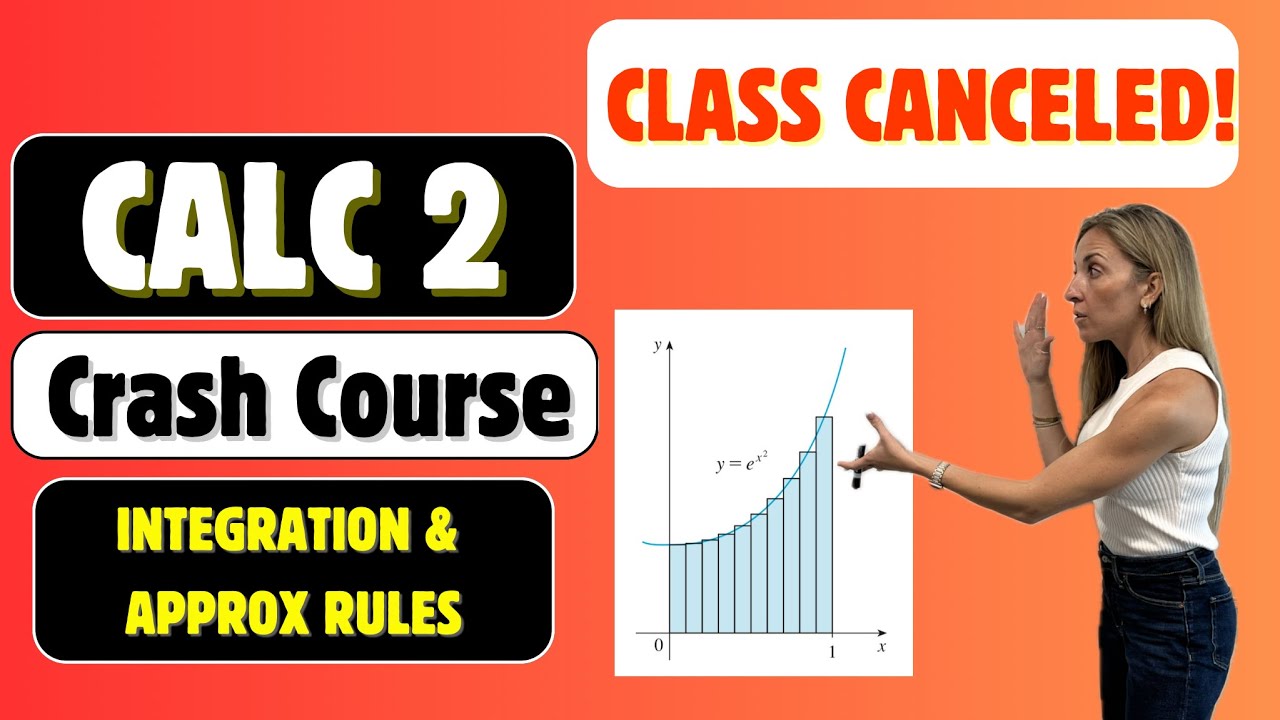 Class Canceled 🚨 Calc 2 Review: Integration Techniques + Approx Rules ...
