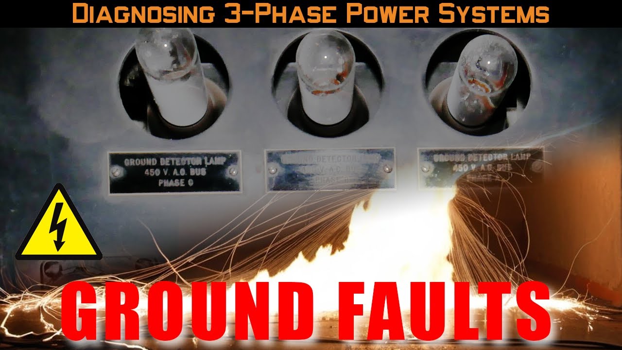Diagnosing 3-Phase Power Systems Part 2 - Ground Faults - YouTube
