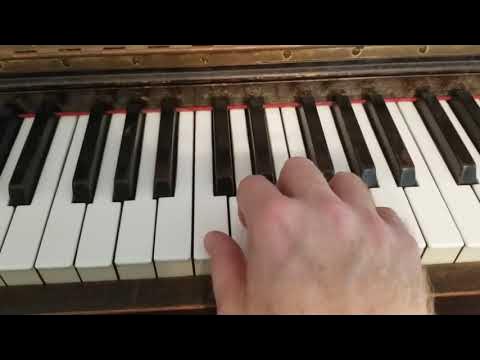 Piano 5 finger scale / warm up - YouTube