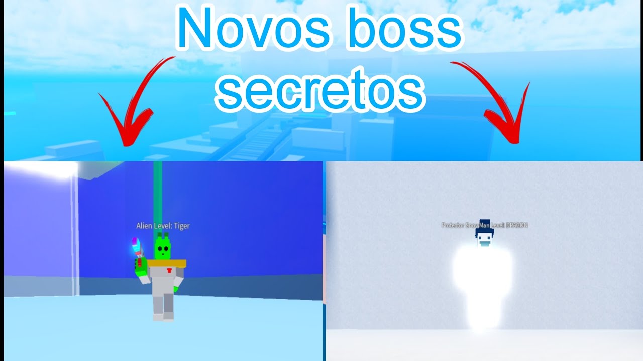 Localização dos novos boss secretos do Snowy-RPG🥶 - YouTube