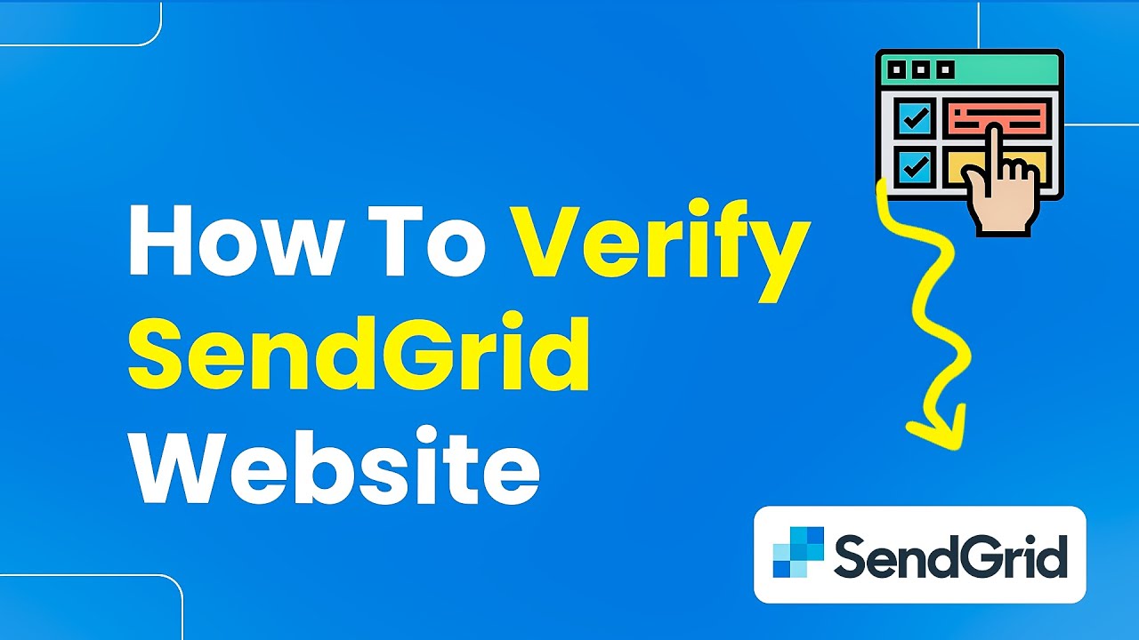 How to Verify SendGrid Website (Step By Step) - YouTube