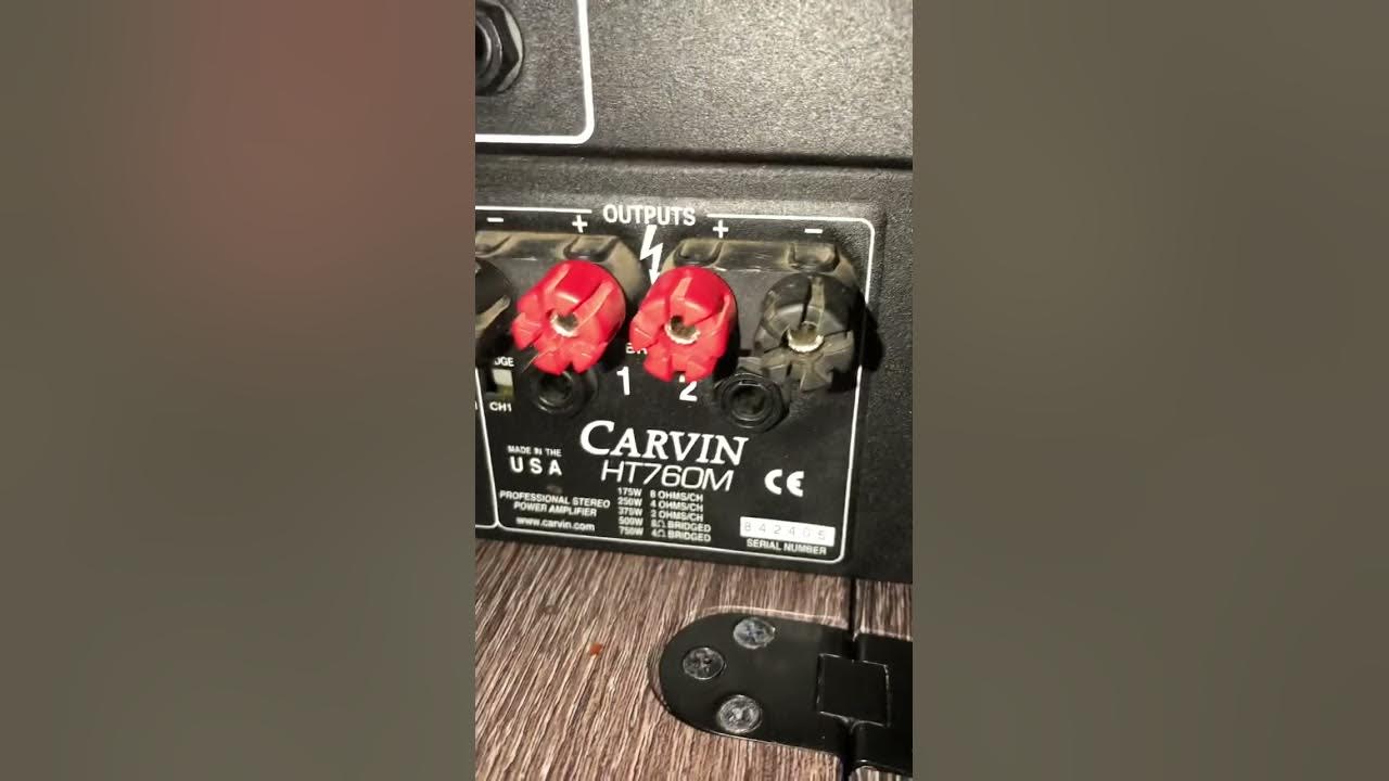 CARVIN DCM 1500 Wts - YouTube