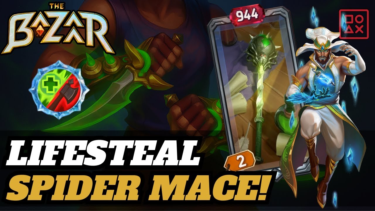 SPIDER MACE + PERFECT SKILLS = INSANE POWER! | The Bazaar - YouTube