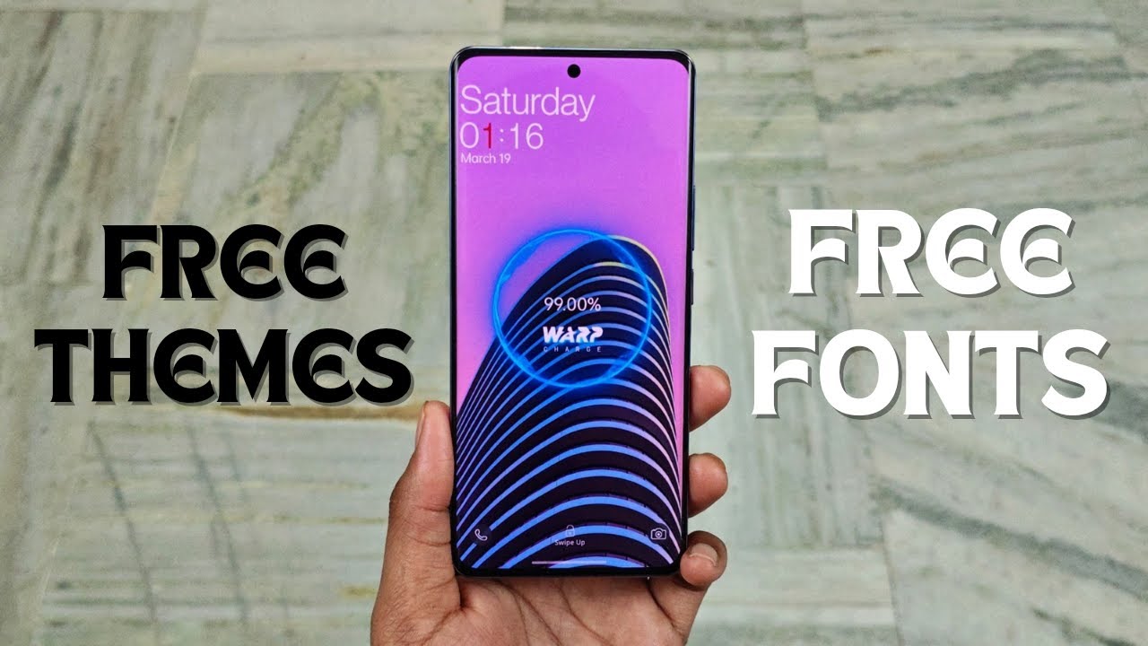 Realme Fonts And Themes Free For Realme Devices - YouTube