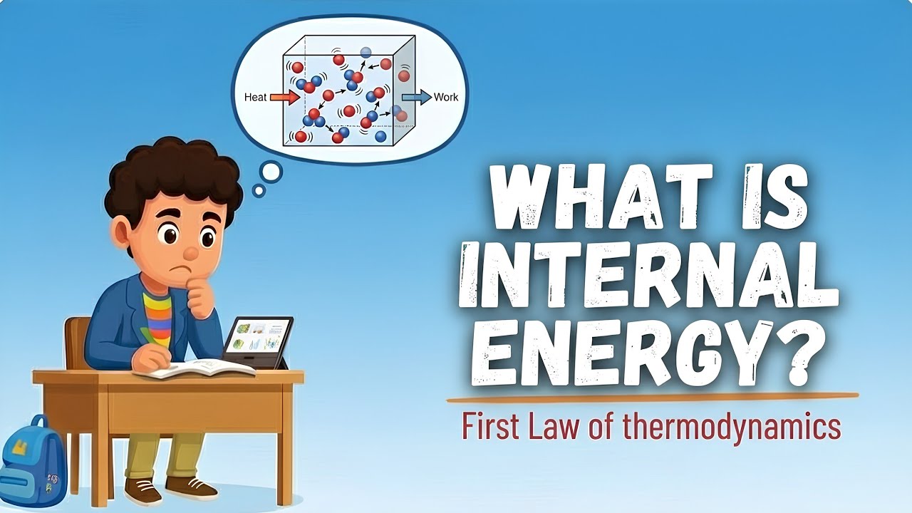 First Law of Thermodynamics | Internal Energy | Complete Thermodynamics ...