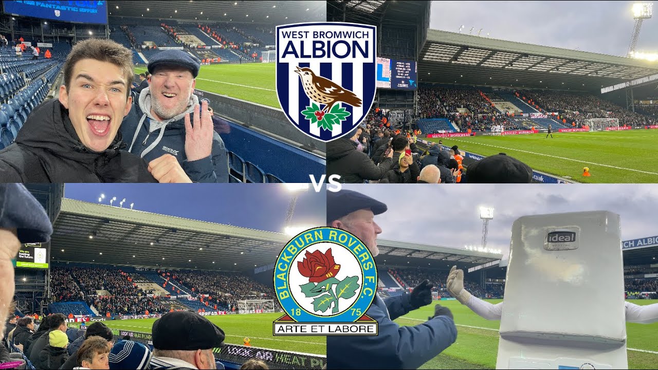WBA VS BLACKBURN (VLOG) *ROVERS RIPPED APART AT THE HAWTHORNS!* - YouTube