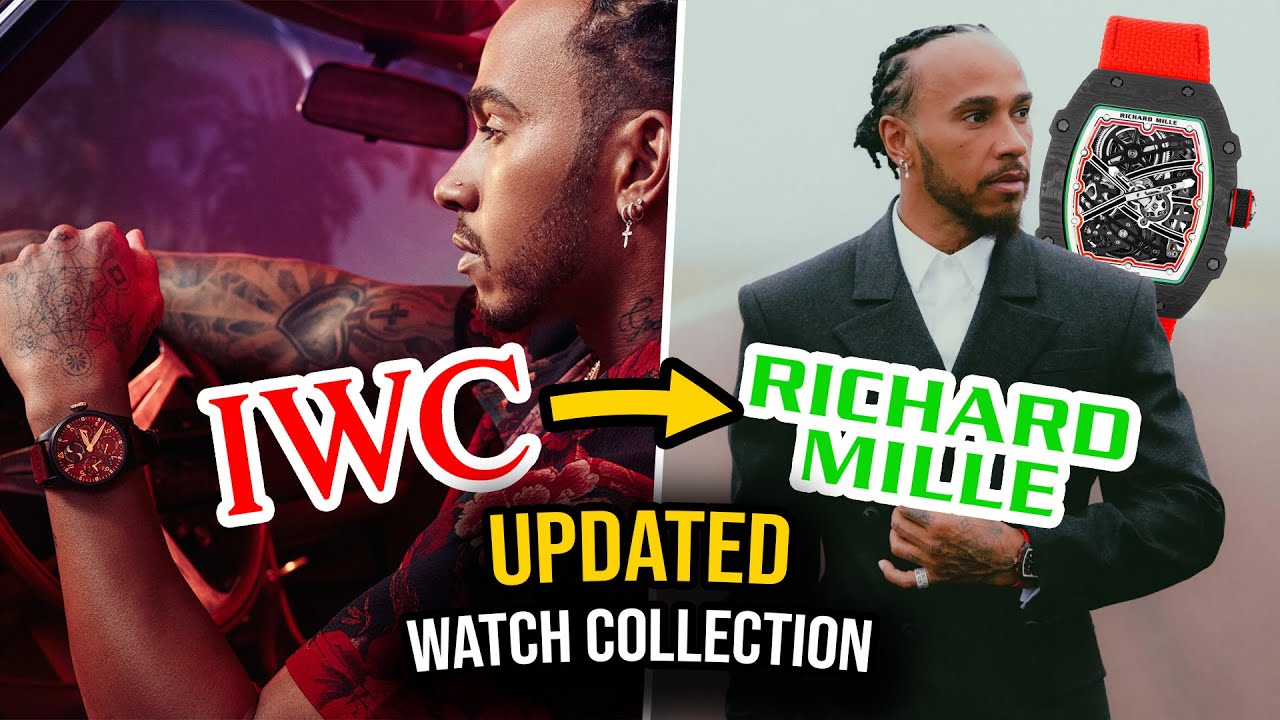 LEWIS HAMILTON to Richard Mille? Goodbye IWC! - YouTube