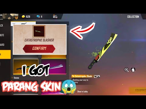 Finally I Got The Legendry Parang Skin From Emblem Event😱 || Garena ...