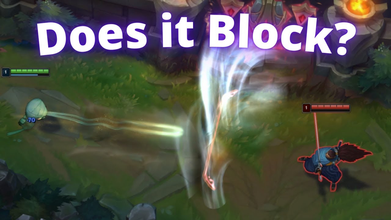 Amumu Q(Bandage Toss) Vs. Yasuo Wind Wall - YouTube