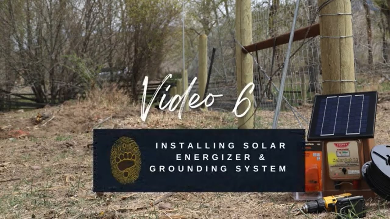 Electrifying Existing Fence for Bears: Installing an AC Energizer and ...