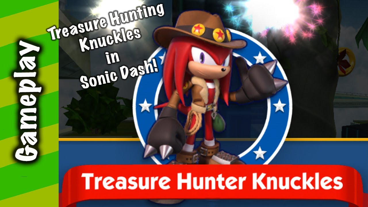 Sonic Dash-Treasure Hunting Knuckles Gameplay - YouTube
