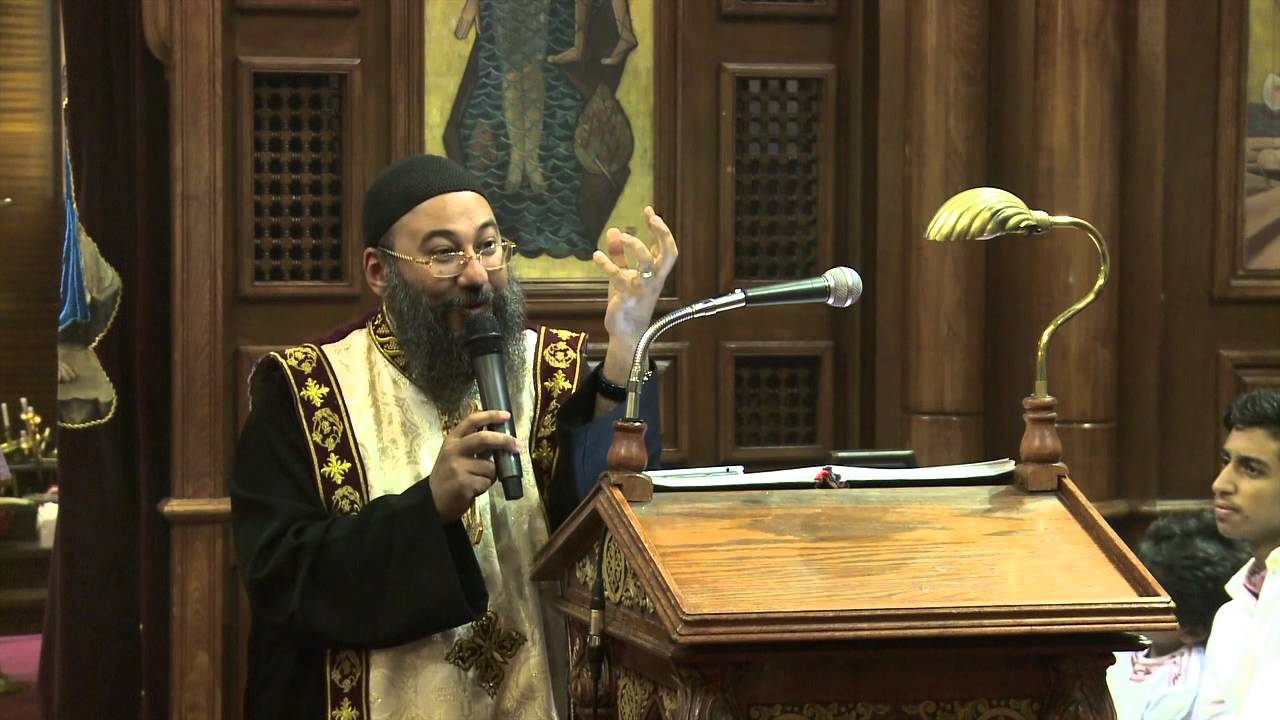 Father Mina 20 08 2014 أبونا مينا كنيسة مارمرقص لندن - YouTube