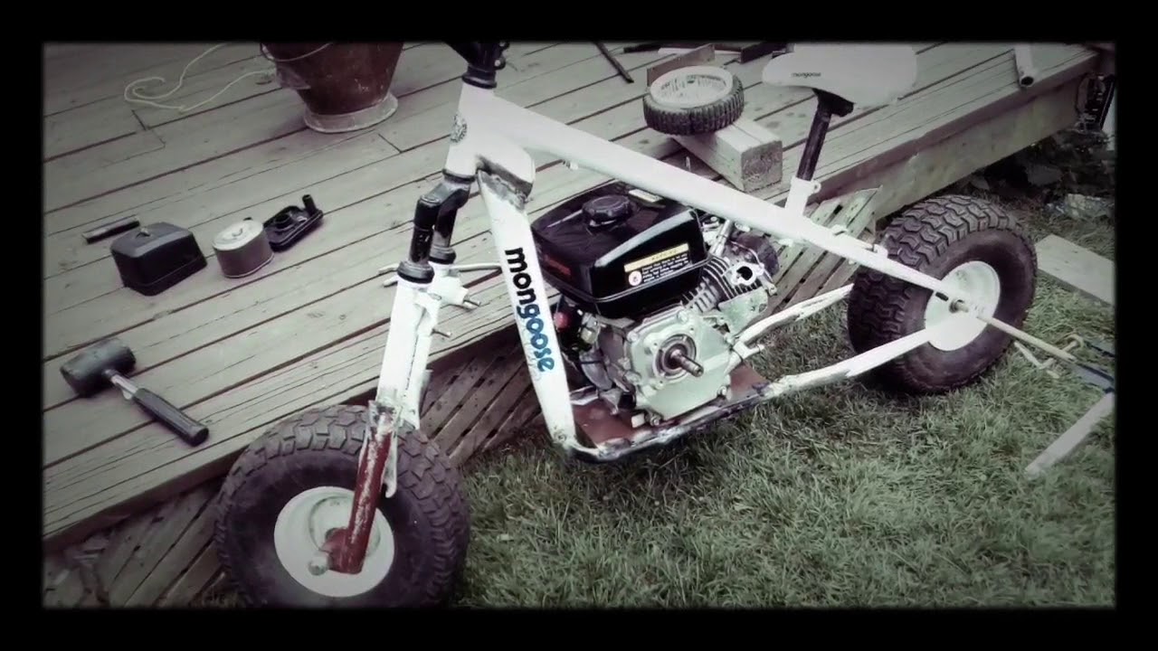 Home made mini bike - YouTube
