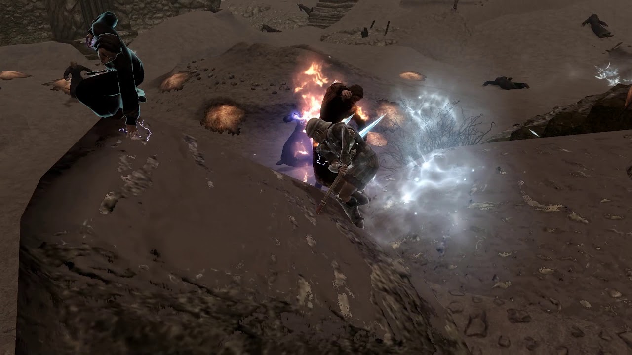 Skyrim Battles - Ash Creatures, General Falx Carius & Ildari Sarothril ...