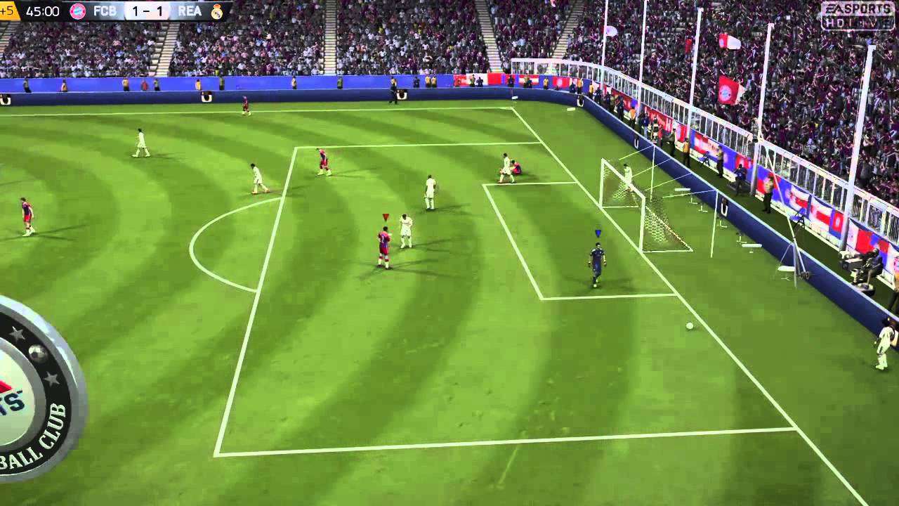 Fifa 2015 PS4 - Partida incrível entre Bayer e Real Madrid - YouTube