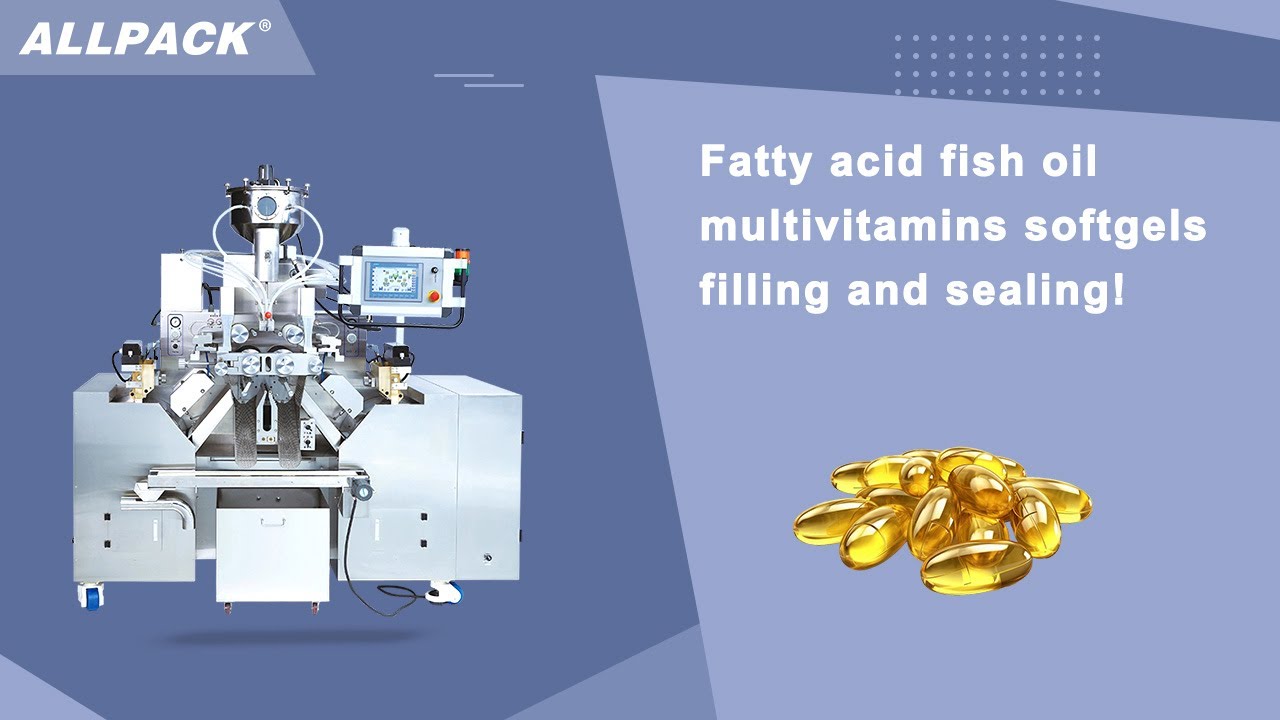 How this softgel encapsulation machine help you with fish oil ...