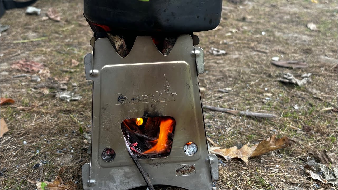 Homeless Reviews: Emberlit Camping Stove - YouTube