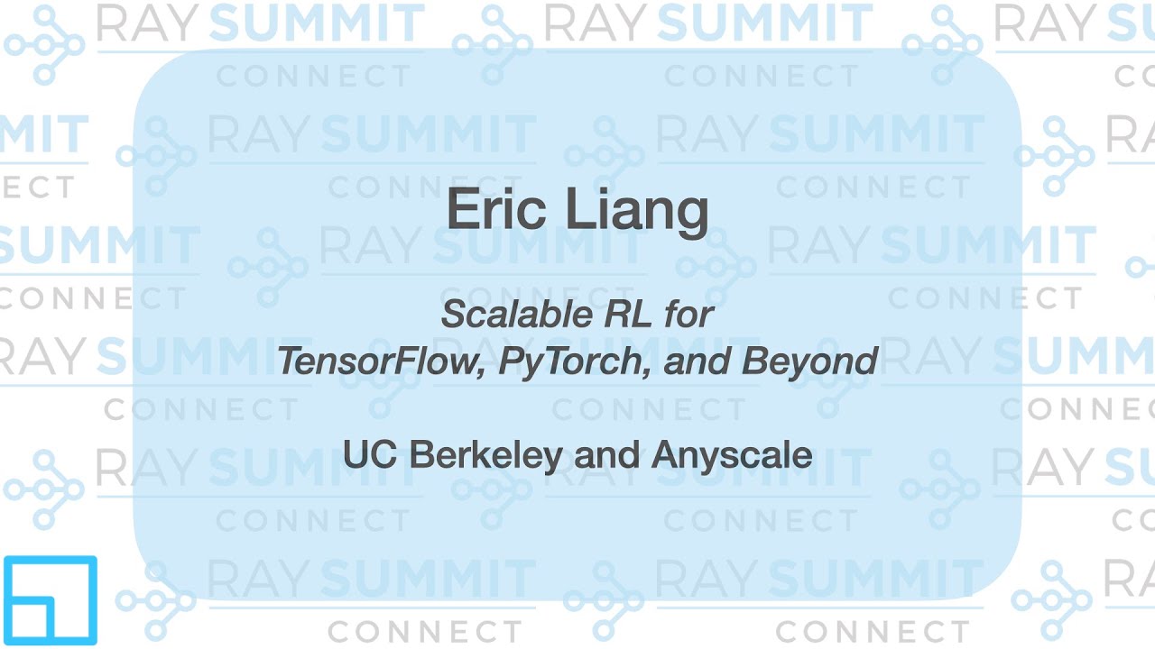 Ray Summit Connect July 2020 Eric Liang Youtube