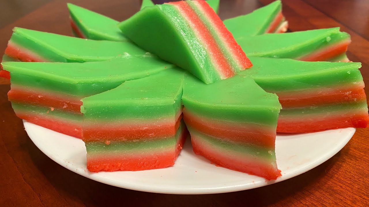 របៀបធ្វើនំចាក់ចាន់/ Steam layer Cake - YouTube