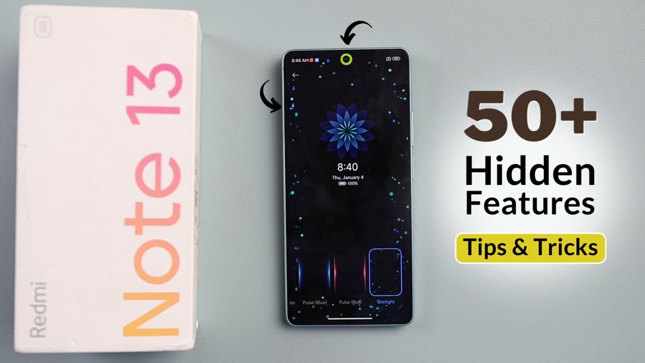 Redmi Note 13 Tips and Tricks || Redmi Note 13 Top 50+ Hidden Features ...
