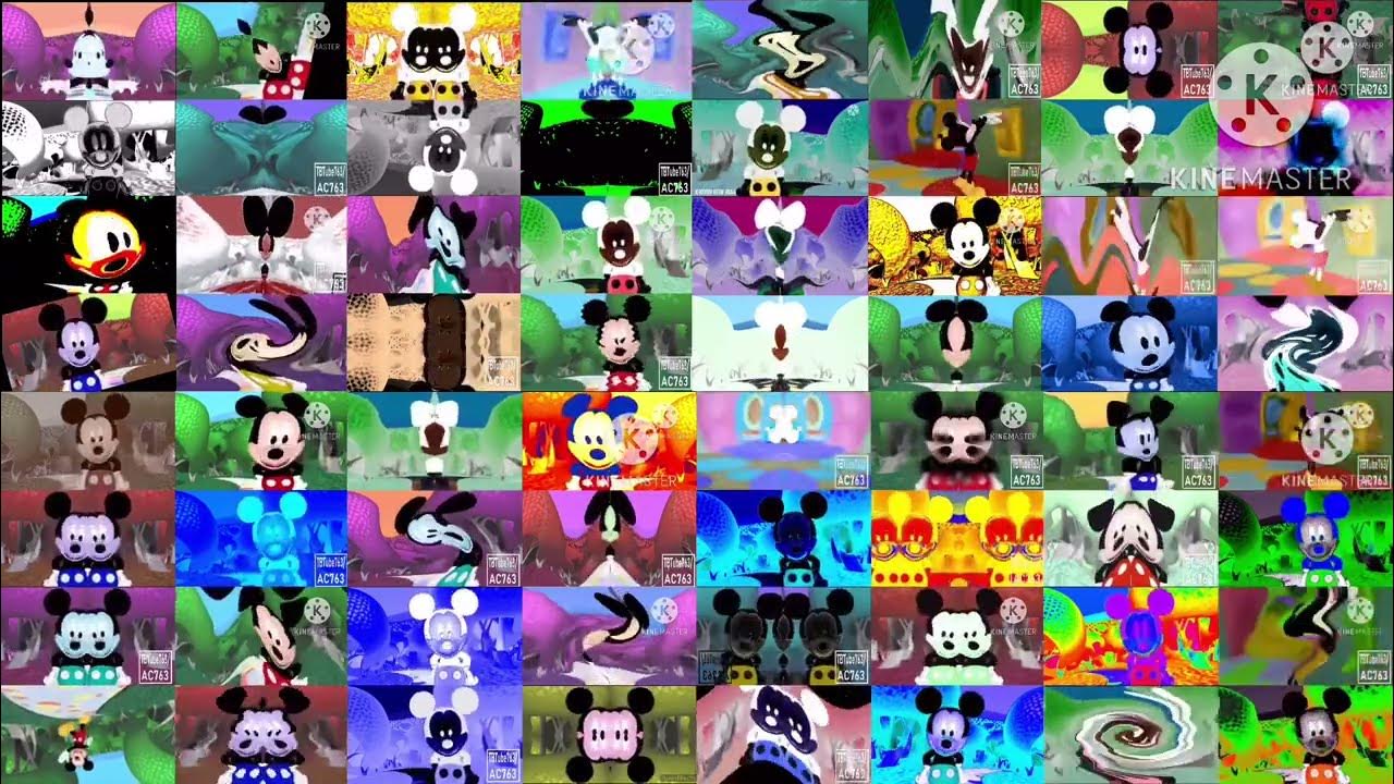 (WARNING LOUD) 64 Mickey Mouse Clubhouse Theme Song Effects - YouTube