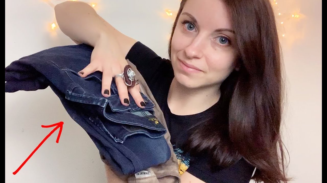 ASMR ITA - RILASSATI CON QUESTI JEANS - YouTube