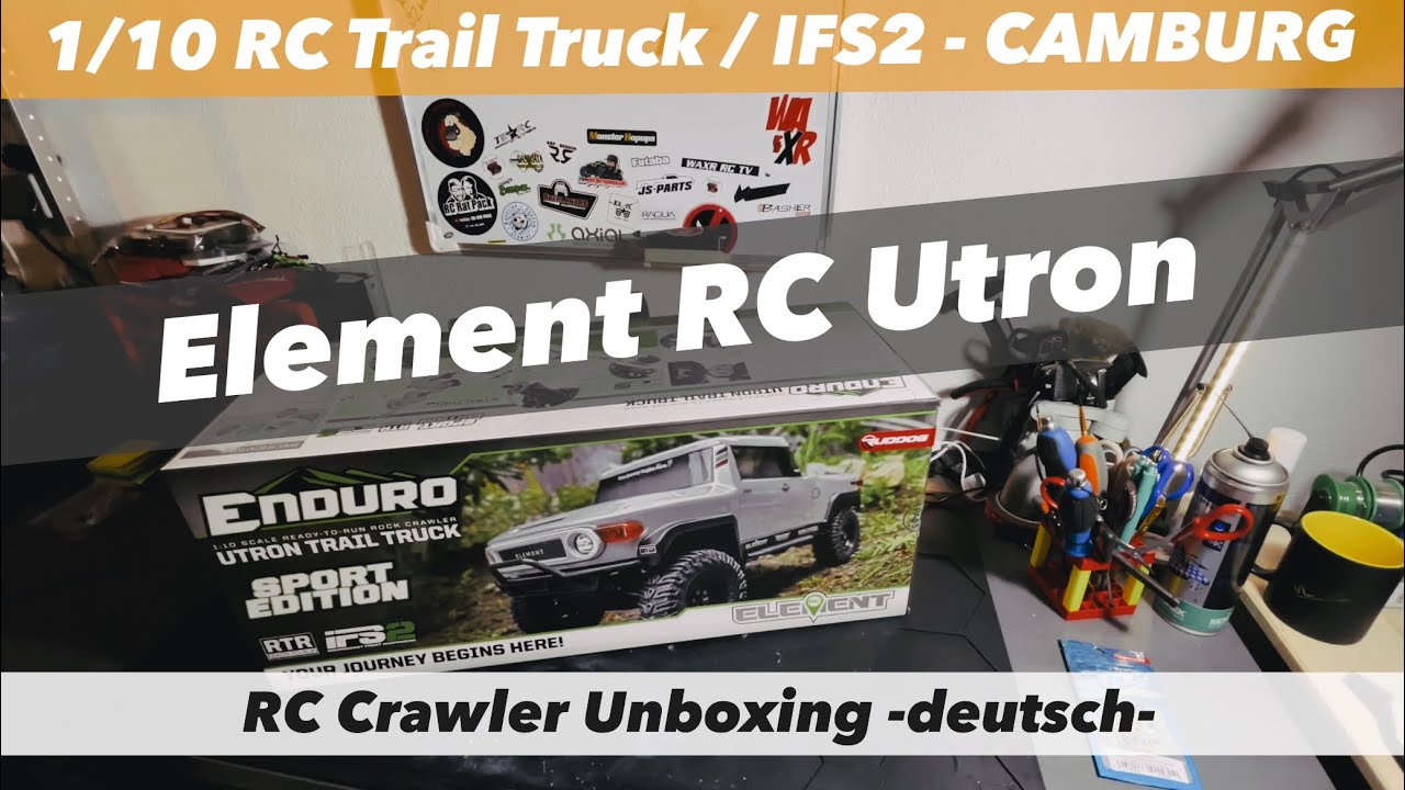 ELEMENT RC IFS2 UTRON TRAIL TRUCK / RC UNBOXING -deutsch- - YouTube