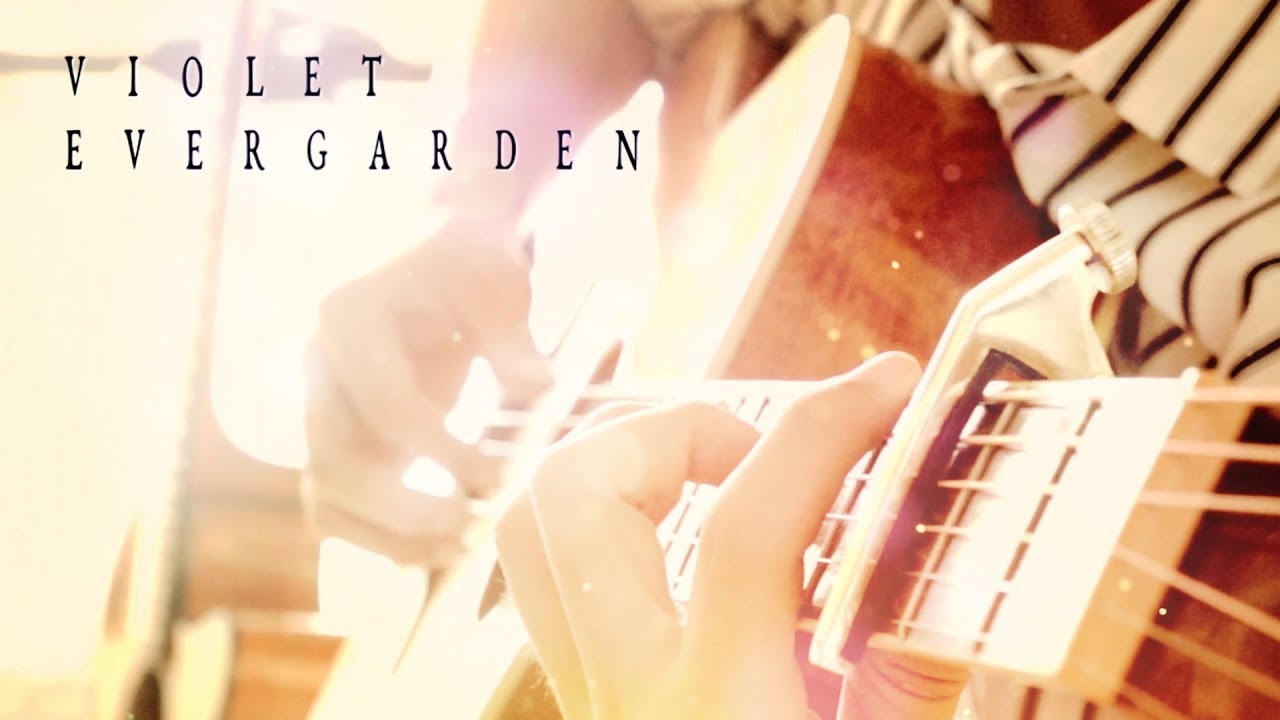 Violet Evergarden OST - Sincerely ( TRUE ) Fingerstyle Guitar - YouTube