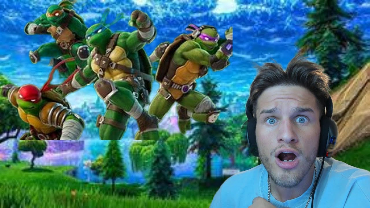 The TMNT Challenge In Fortnite! - YouTube