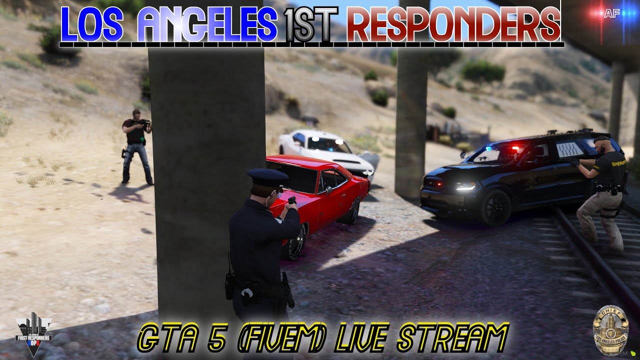 GTA 5 (FIVEM) LiveStream- Los Angeles First Responders - YouTube