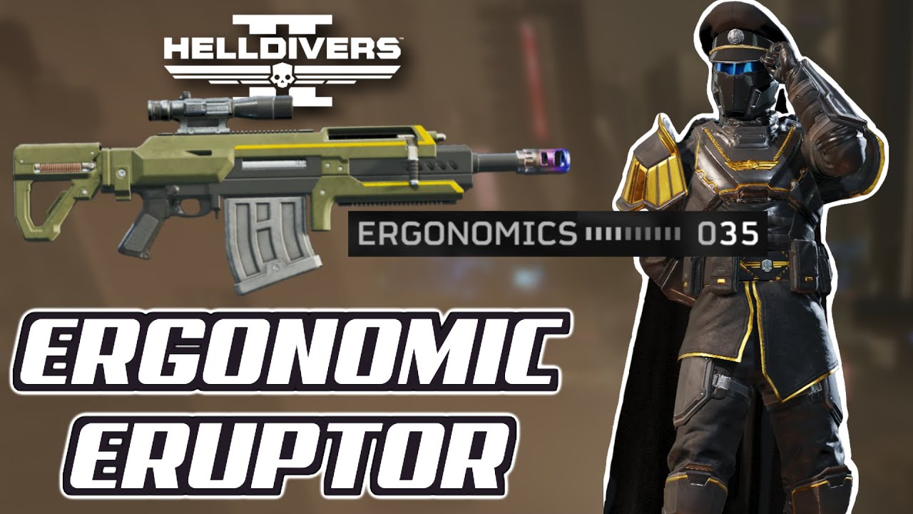 Ergonomic Eruptor Goes Boom | Helldivers 2 - YouTube