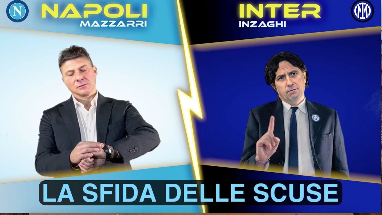 MAZZARRI vs INZAGHI - La sfida delle scuse - YouTube