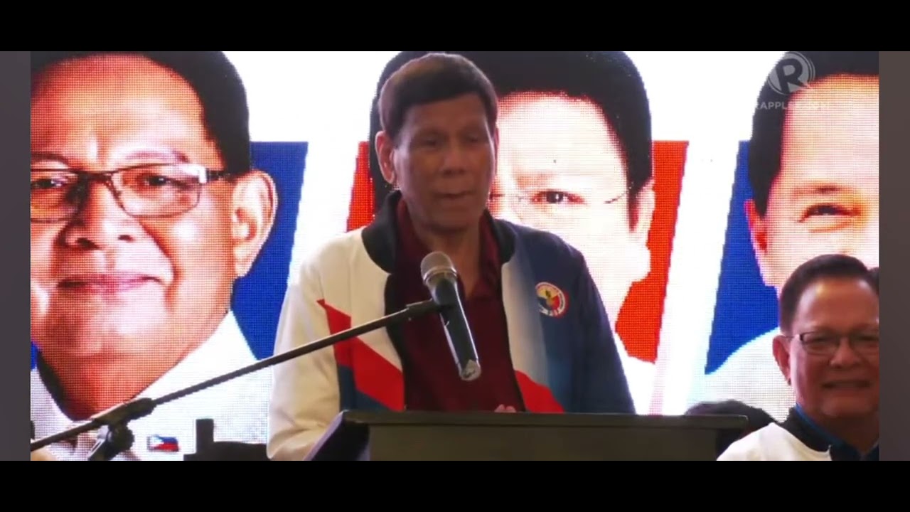 OUR FORMER PRESIDENT DUTERTE PROCLAMATION RALLY TEAM PDP LABAN 💚👊🏻🇵🇭 ...