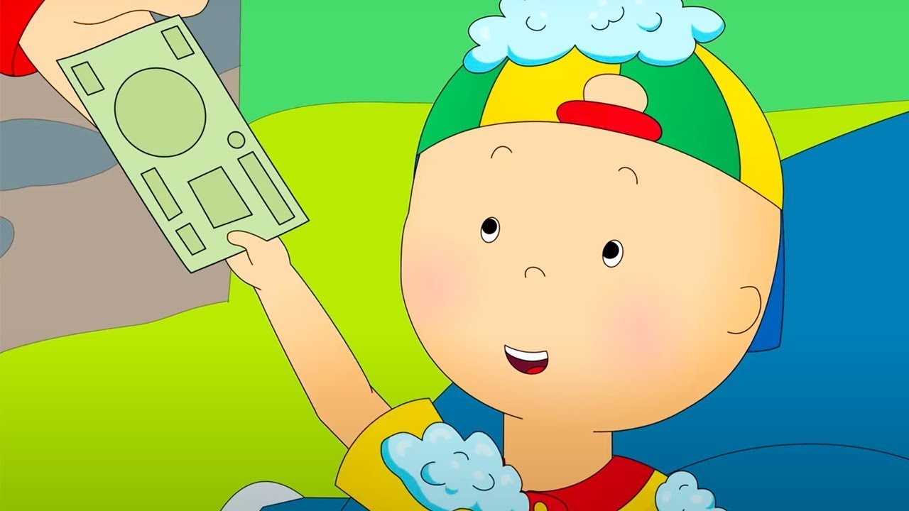 Caillou and the Allowance | Caillou | Cartoons for Kids | WildBrain ...
