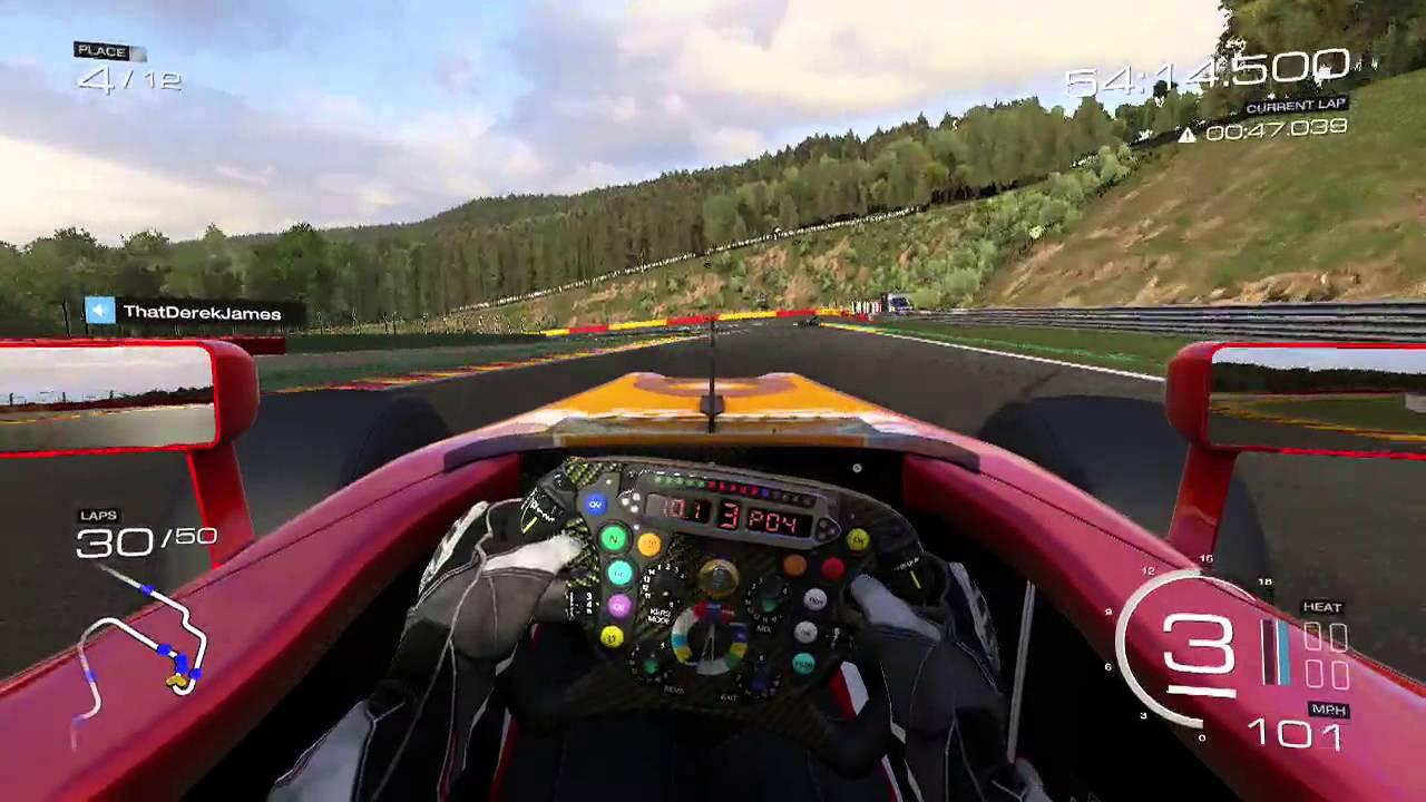 Formula Forza [FF1 2014] - Belgium GP Race - YouTube
