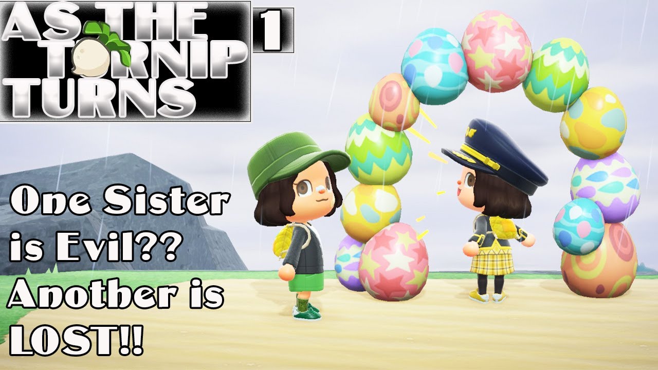 As The Turnip Turns #1 Lost Sister! Evil Sister?? - Animal Crossing New ...