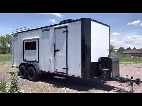 Finally back in stock!! 7x20 Colorado Off Road Trailer for sale! - YouTube