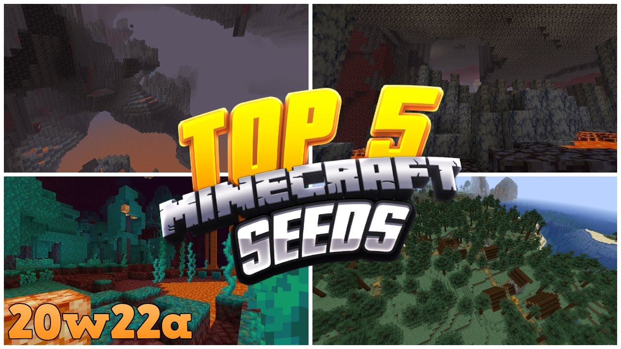 Top 5 Seeds for Minecraft Snapshot 20w21a The Nether Update! [2020] (Ep ...