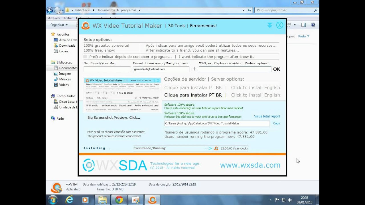 wx Video Tutorial Maker - Como usar - YouTube