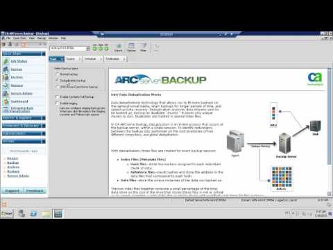 Arcserve Backup R 16.5 - YouTube