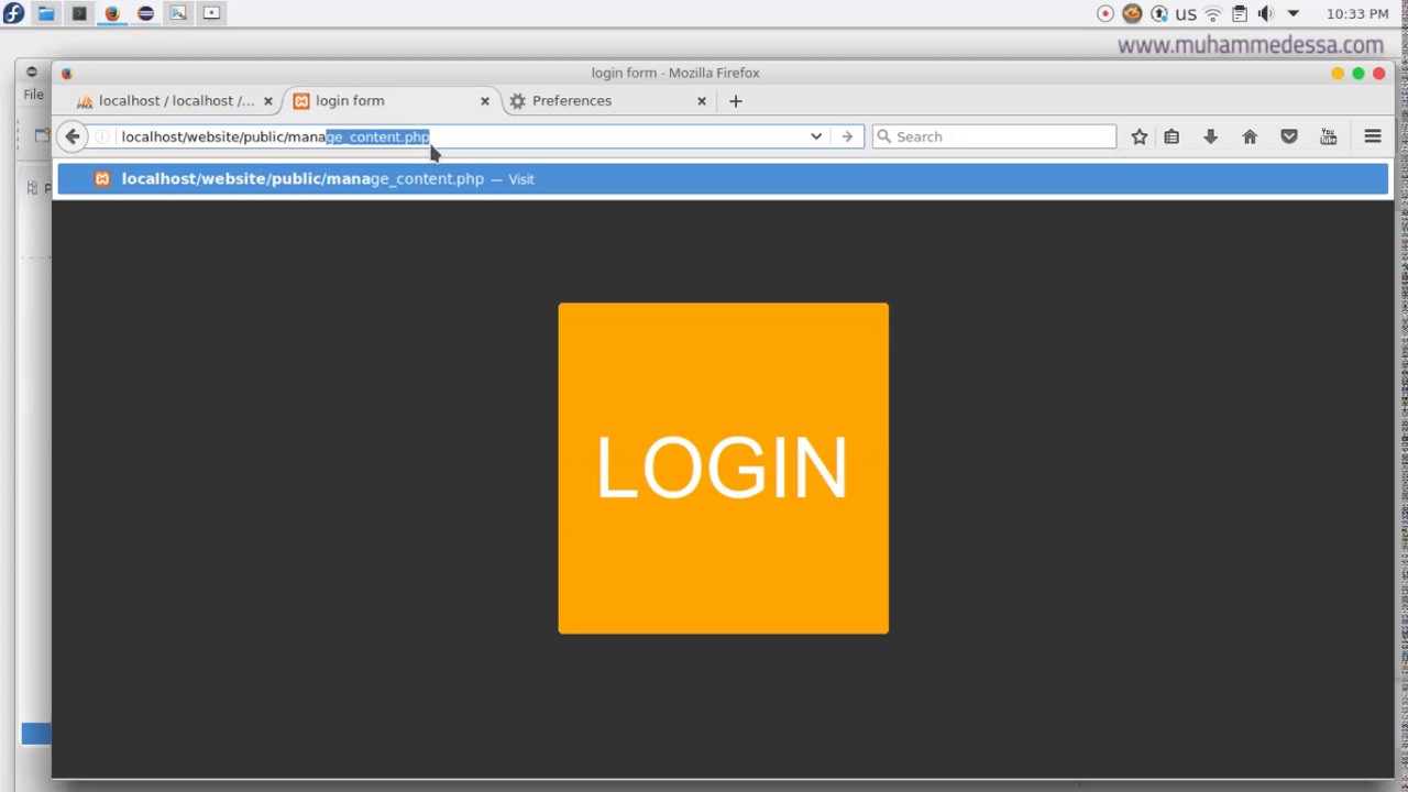 55 Php And Mysql Cms Protect Admins And Content Manage Area Youtube