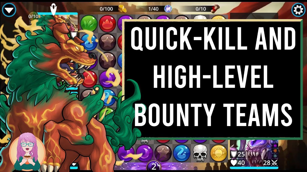Gems of War - Quick-Kill and High-Level Bounty Teams for the Weekend of ...