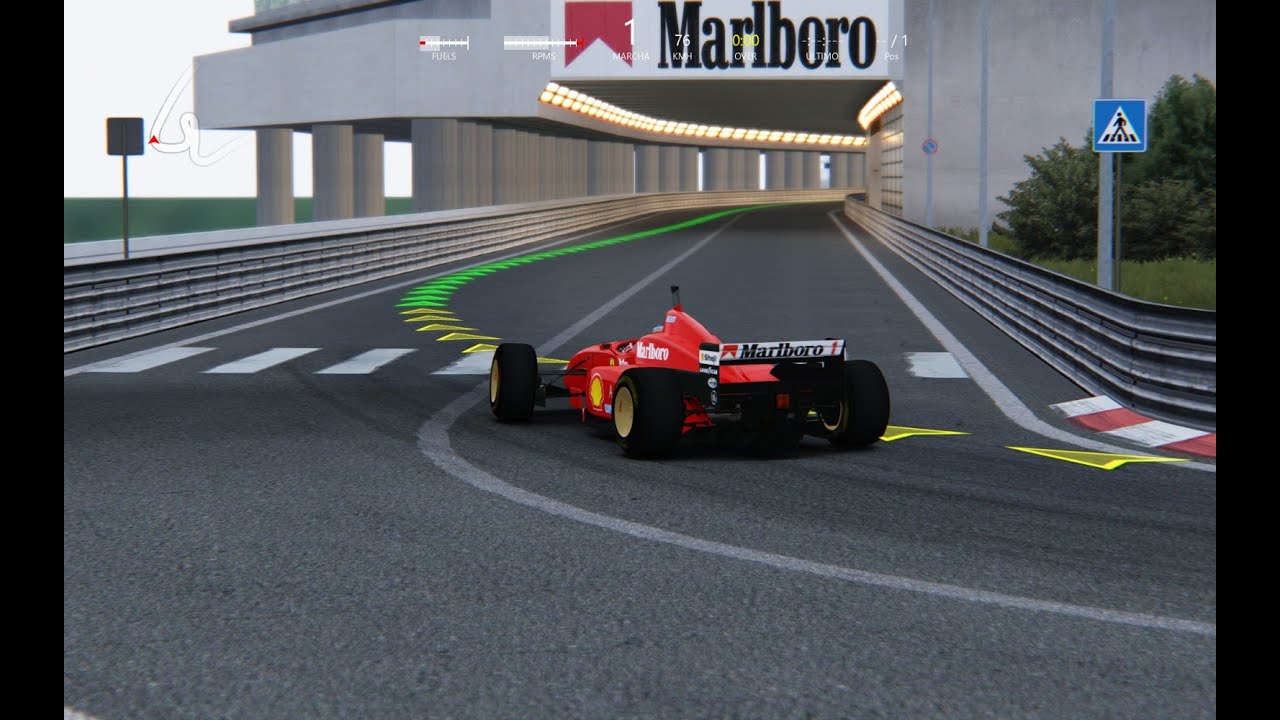 Michael Schumacher - Monaco 1996 - Pole Position - YouTube