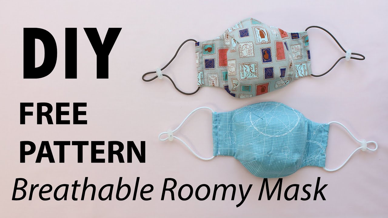 DIY Breathable Roomy Mask - YouTube