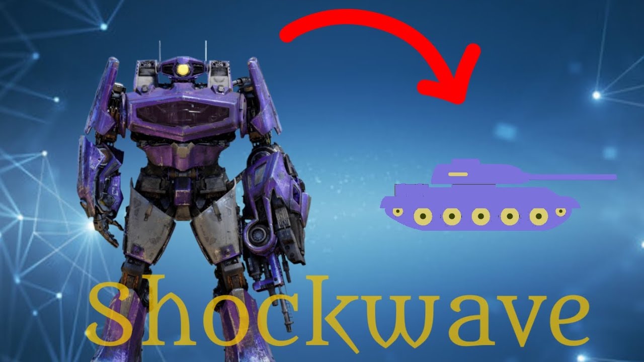 Transformers Shockwave Tank Form - YouTube