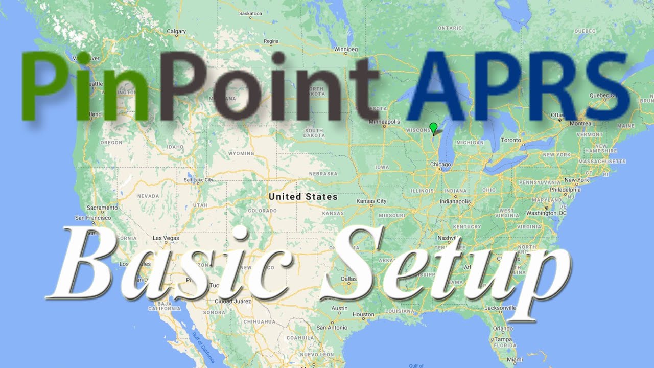 Pinpoint Aprs Basic setup - YouTube
