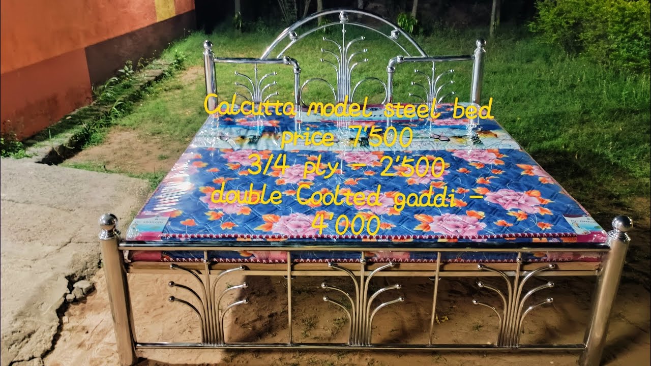 How🤯to Make A New Design Calcutta🪚model Steel Bed स्टील का पलंग