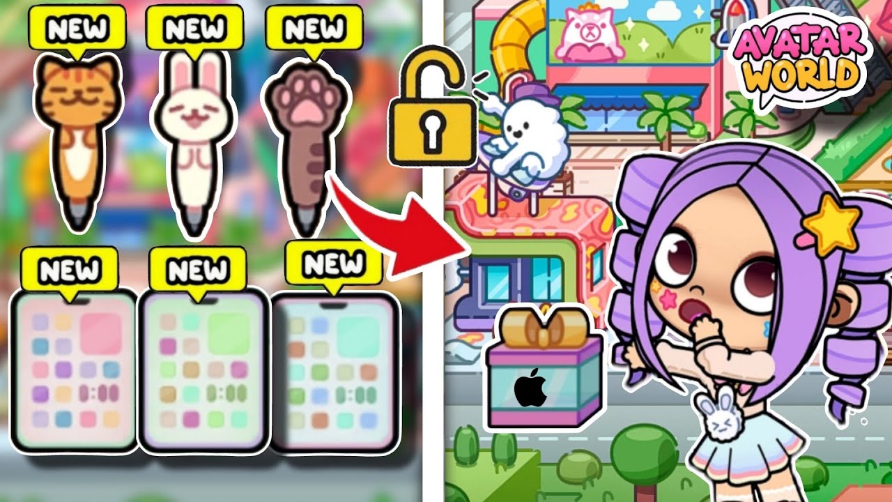**UNLOCK** IPADS & APPLE PENCILS IN AVATAR WORLD 😯😍 - YouTube