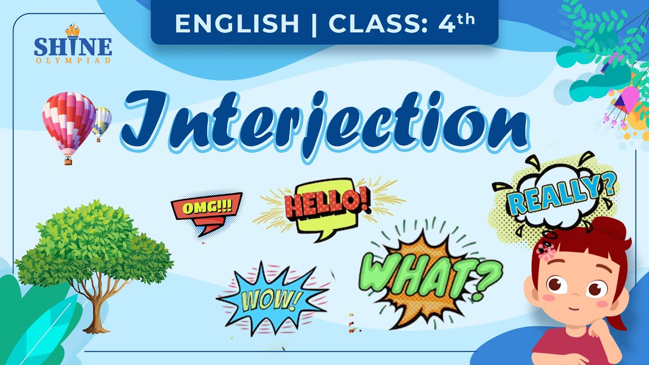 Interjection in English Grammar | English Class 4 #englishgrammar - YouTube